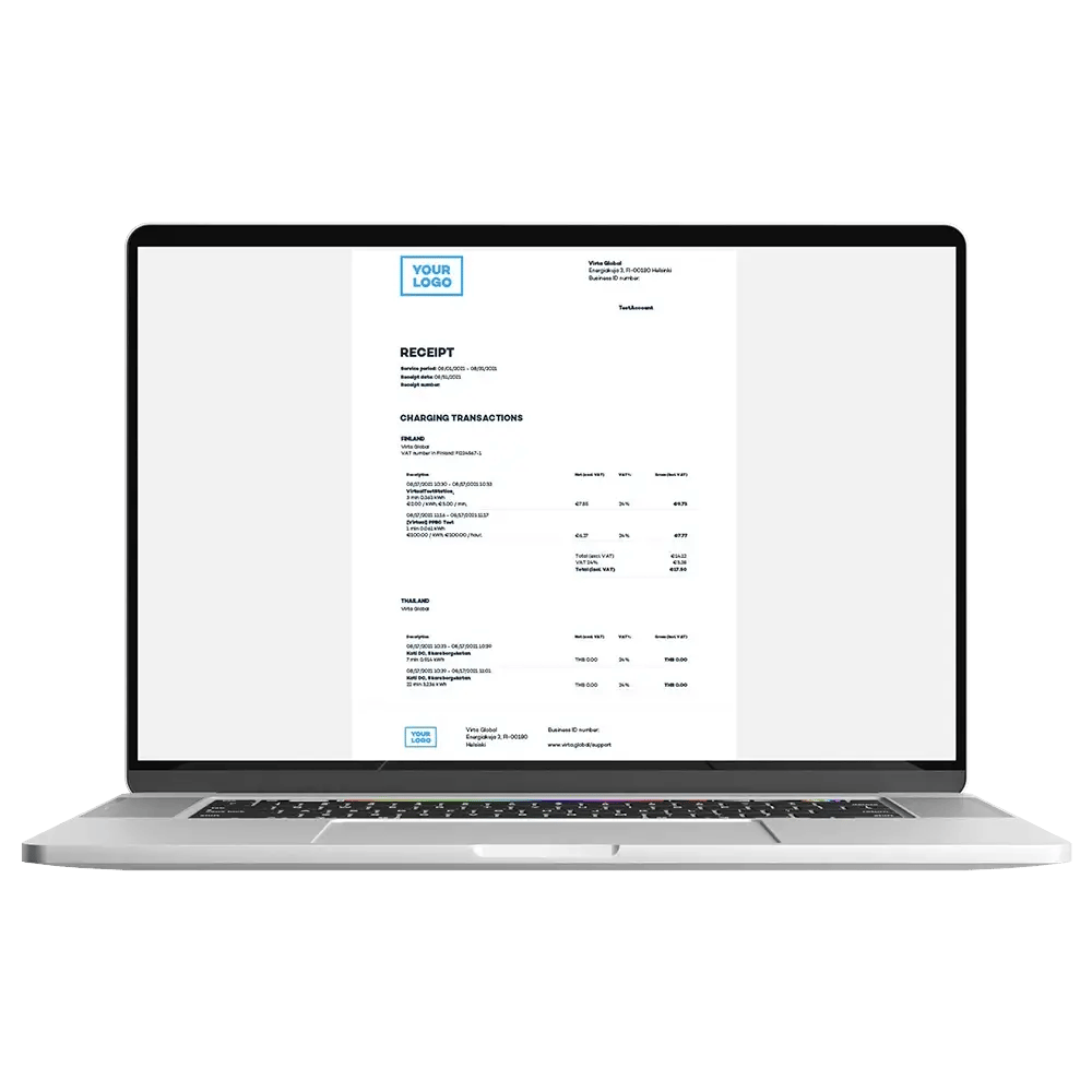 EV driver services - Virta